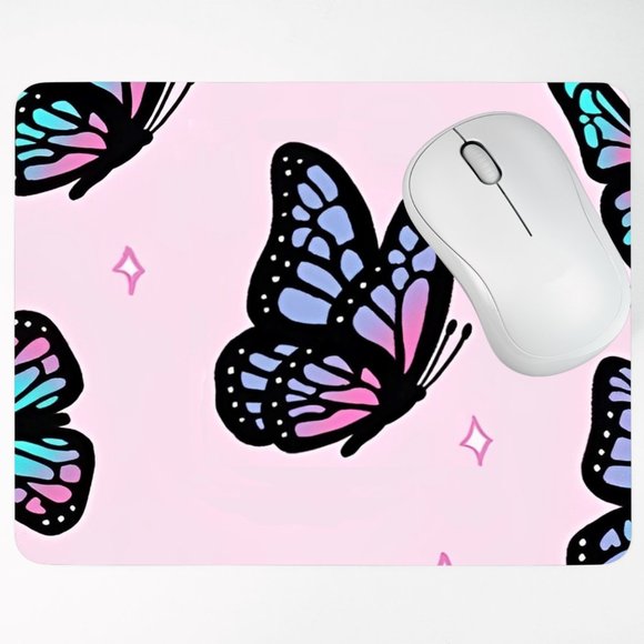 Office | Purple And Blue Aesthetic Mouse Pad 24 X 2 X 02 Cm Nonslip ...